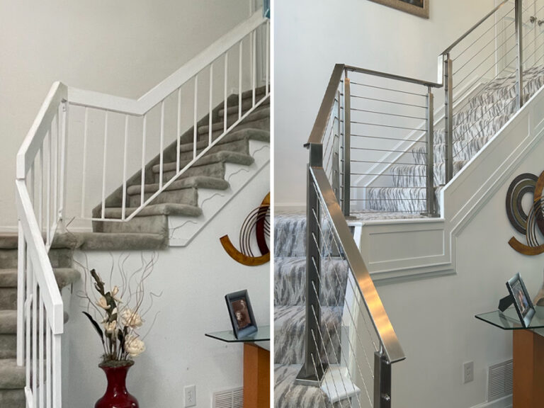 Core Drill Mounted Railing Systems